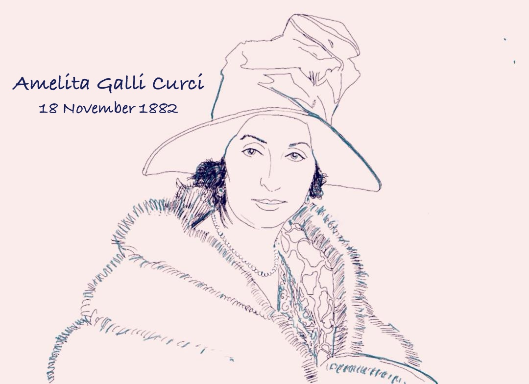 Amelita Galli Curci, Soprano, November 18, 1822